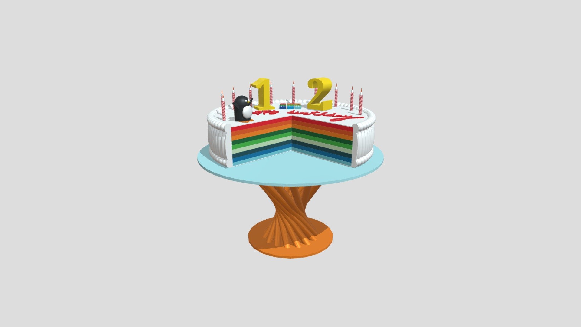 Cake_Una Torta Un Po' Perfetta! - Download Free 3D model by Emmy (@Emma ...