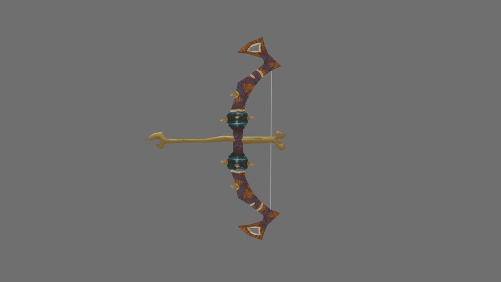 Skeleton Archer Bow v1.4 - 3D model by tomerabadi [15af566] - Sketchfab