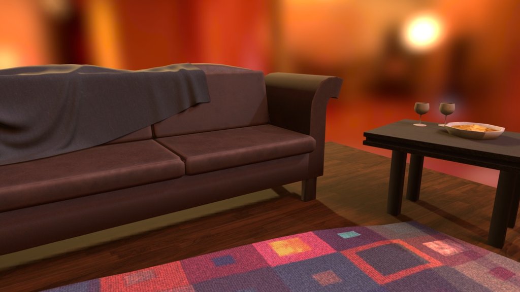 welcome home - 3D model by GingerChevalier [15affb6] - Sketchfab