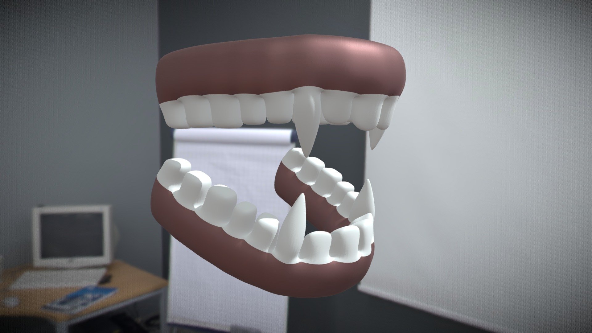 Animal Teeth - 3D model by merajfathi [15b0839] - Sketchfab