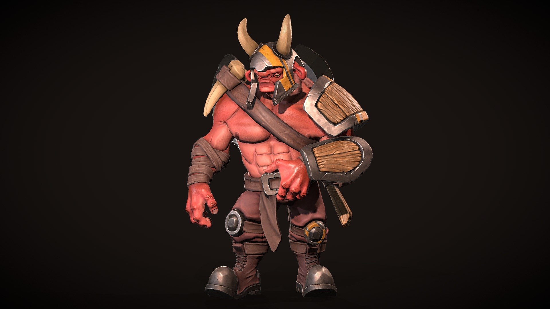 Gaur - 3D model by Biwenka [15b0996] - Sketchfab