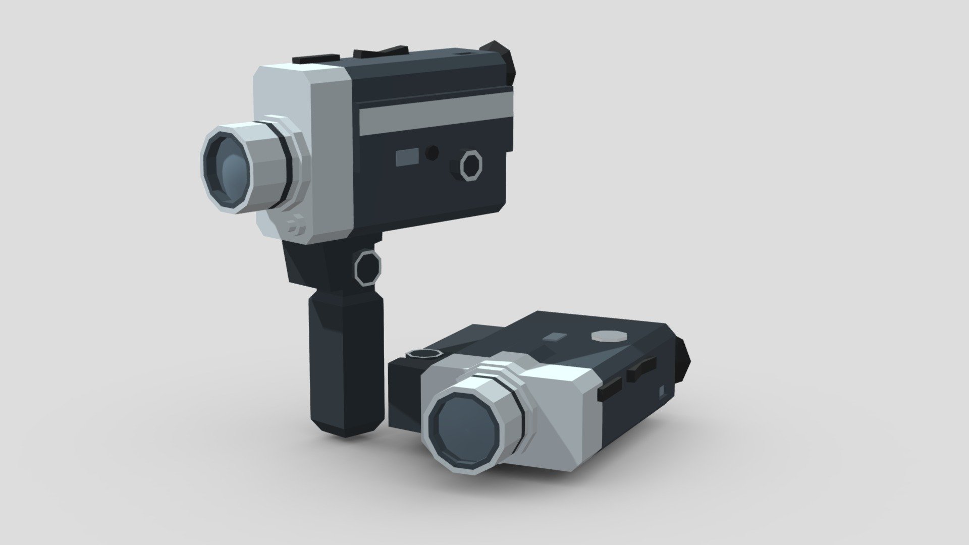 Video camera retro - 3D model by MDev (@mdevelopers) [15b0e9d] - Sketchfab