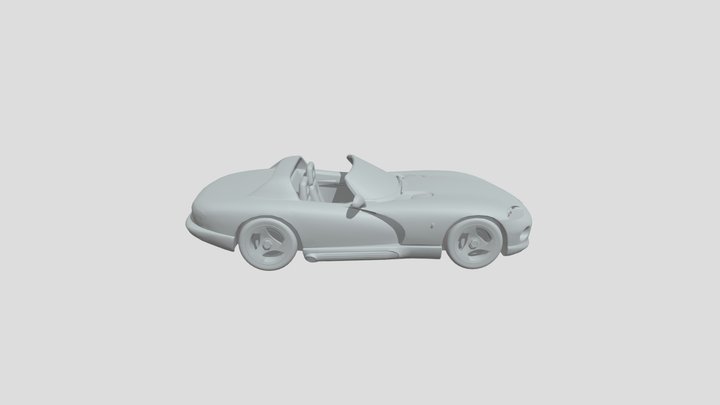 Dodge_viper 3D models - Sketchfab