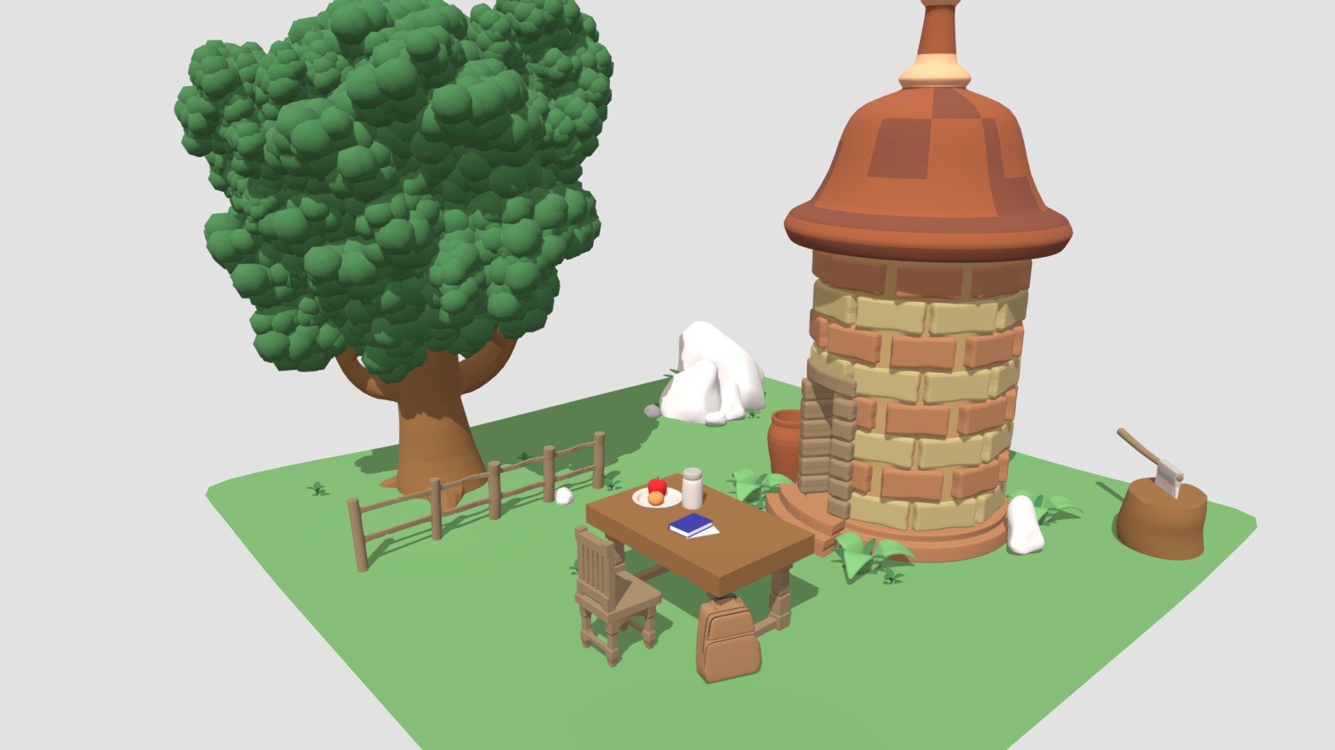 farm - 3D model by avocadoMX [15b3b85] - Sketchfab