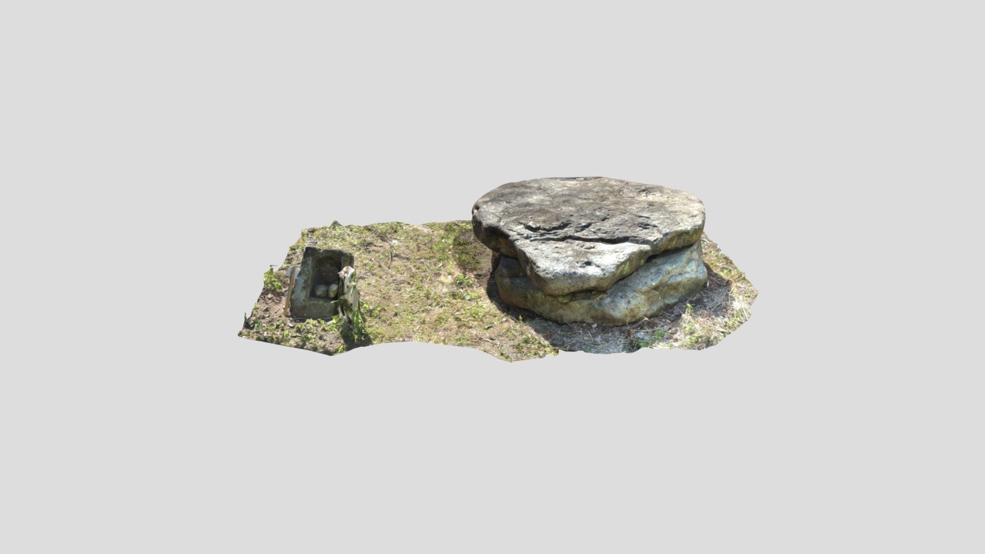 "Dolmen" or Burial Stone - 3D model by IUK Archaeology Japan (@nakazono ...