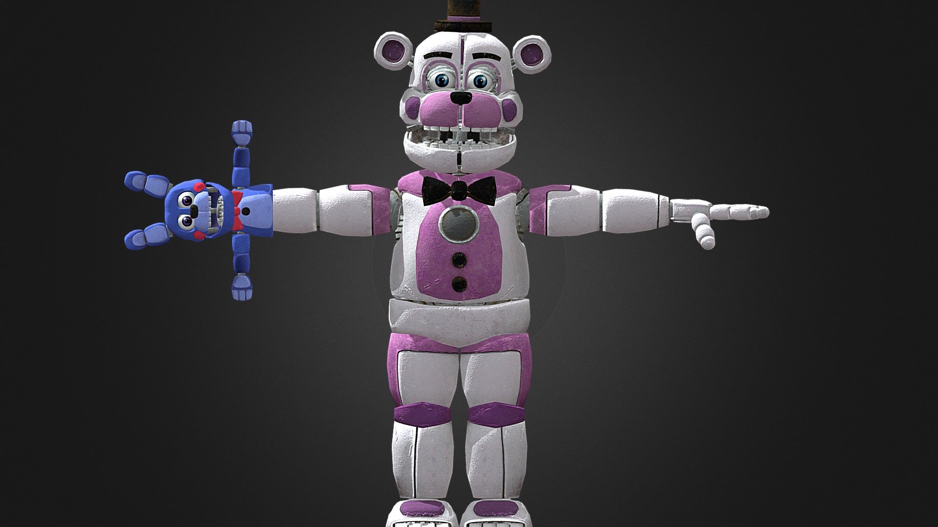 Funtime Freddy Five Night s At Freddy s Hw Download Free 3D Model By