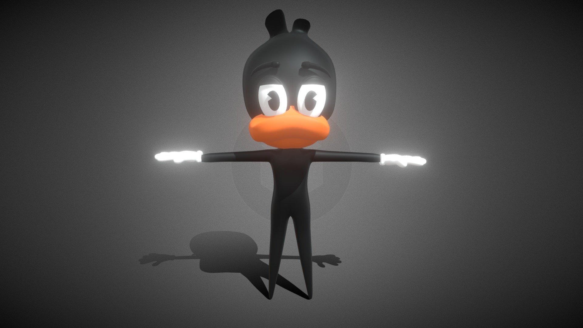 Cartoon Duck - Download Free 3D model by Poopo192 🎃👻 (@Edward_Johnson_3 ...
