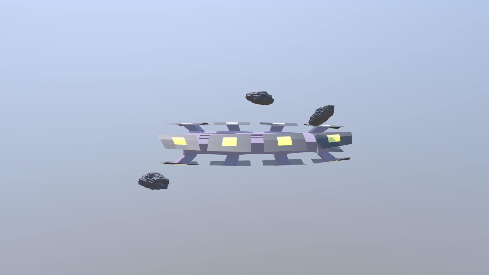 Robot Spaceship - 3D model by BlackJesus [15b661e] - Sketchfab