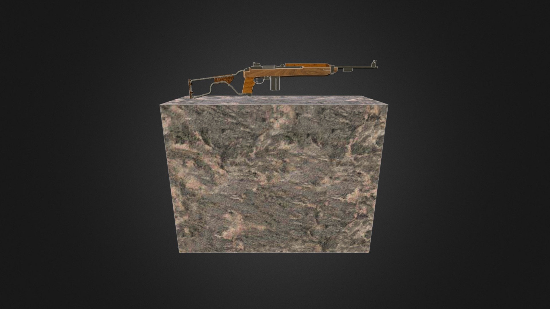 Gun Display - 3D model by unlimitedmagic123 [15b68a9] - Sketchfab