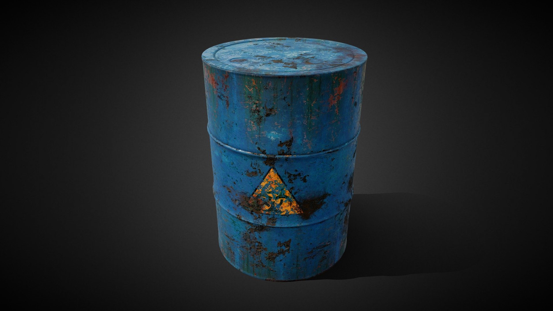 Toxic Waste Barrel Prop