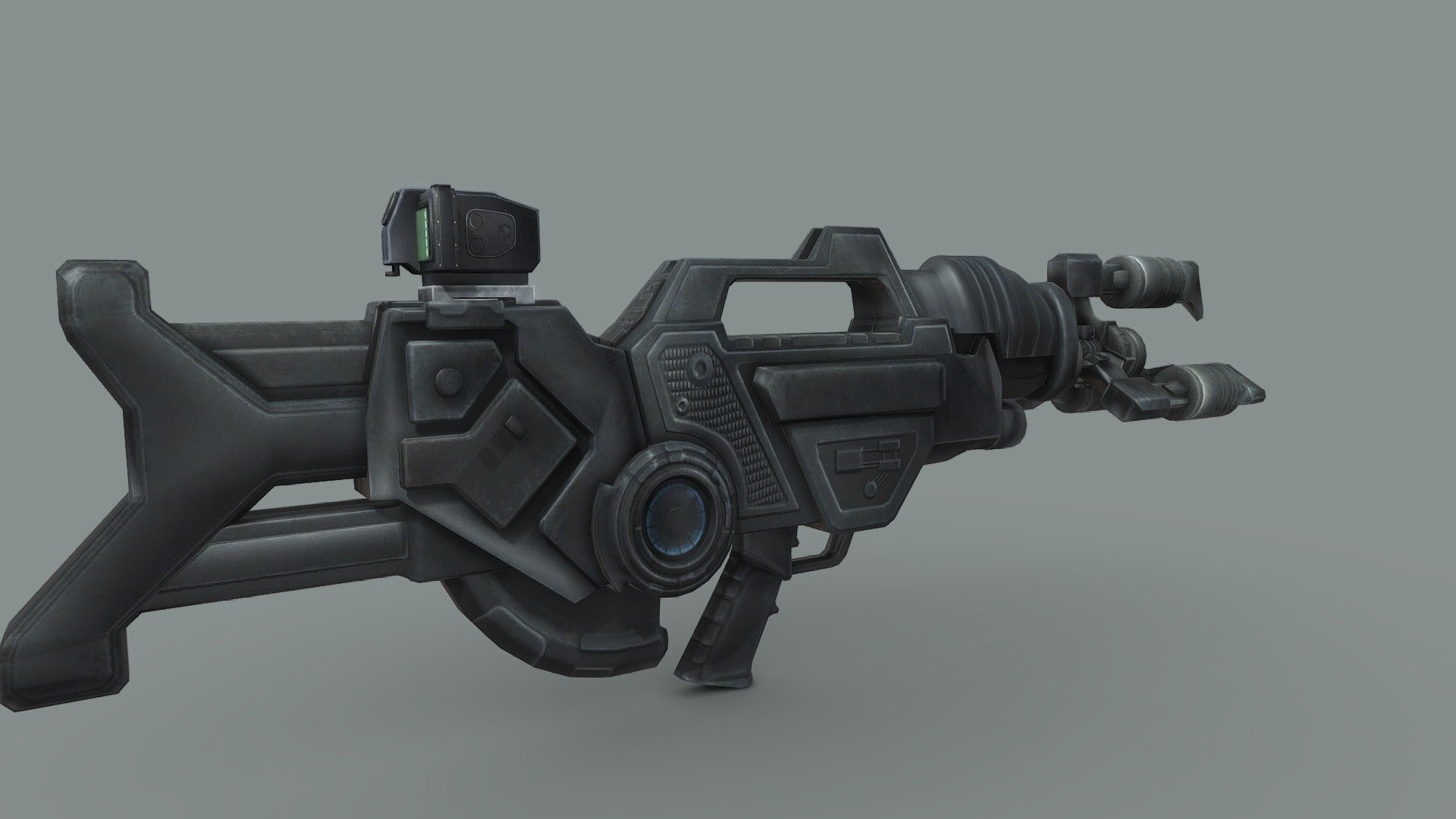 Jurassic: The Hunted Plasma Rifle - Download Free 3D model by Barcelo ...