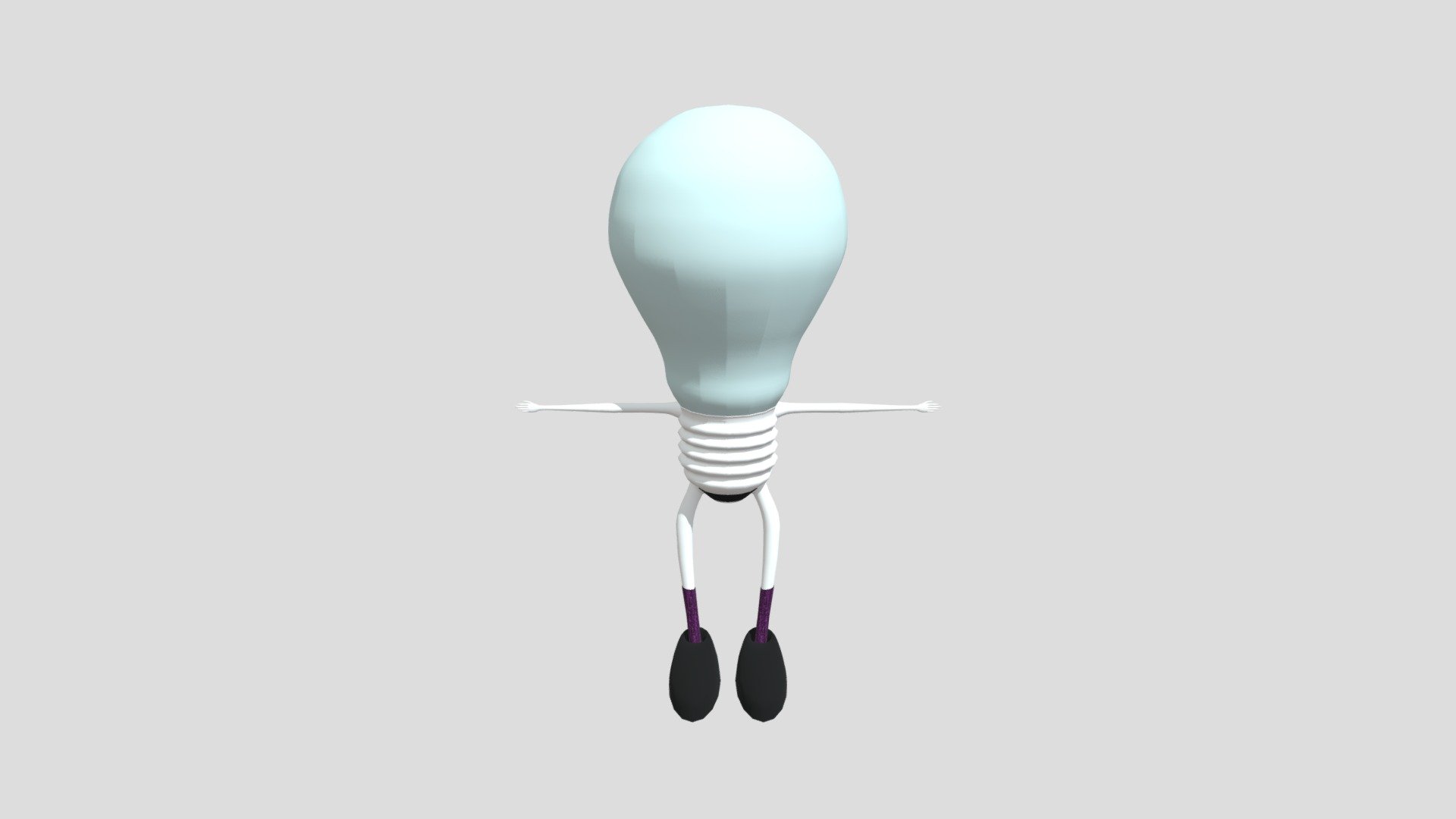 Lamp-Man - 3D model by lebedew_object [15ba08e] - Sketchfab