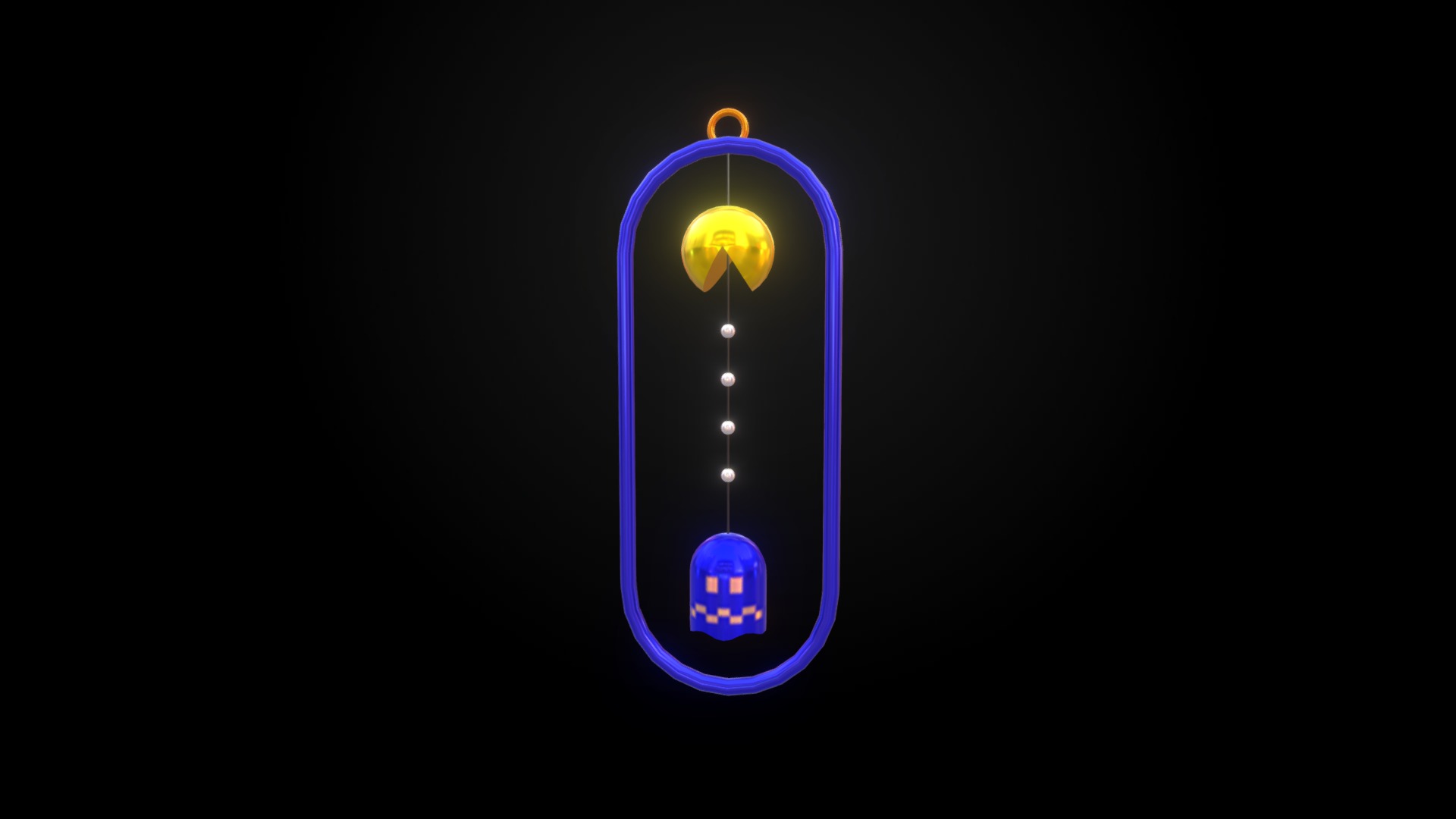 Pacman Christmas Tree Decoration - 3D model by shaderbytes [15bb1fe ...