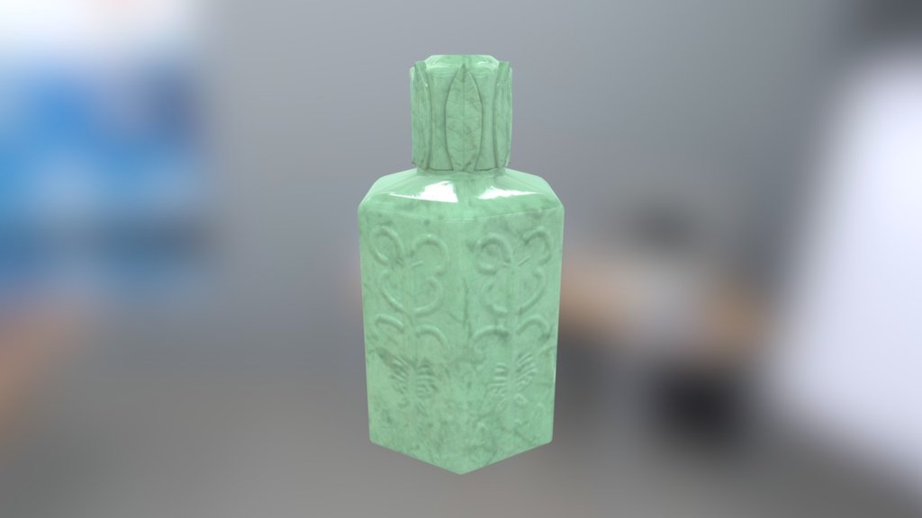 Emerald flask - 3D model by Coraloni [15bc995] - Sketchfab