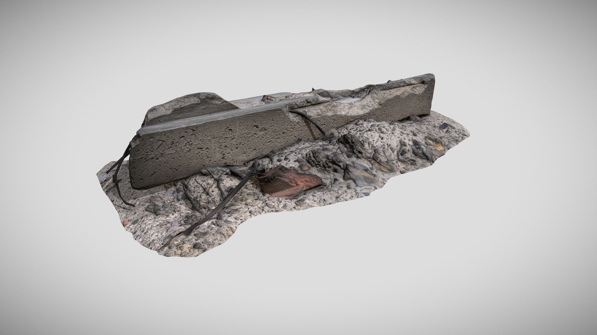 Concrete 01 02 - Buy Royalty Free 3D model by scansfactory [15bca22] - Sketchfab Store