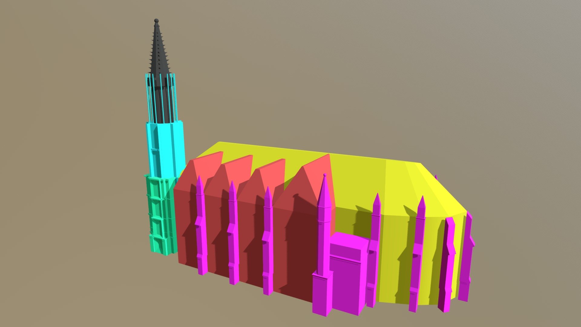 Tower - 3D model by evannaraspberry [15bd15b] - Sketchfab