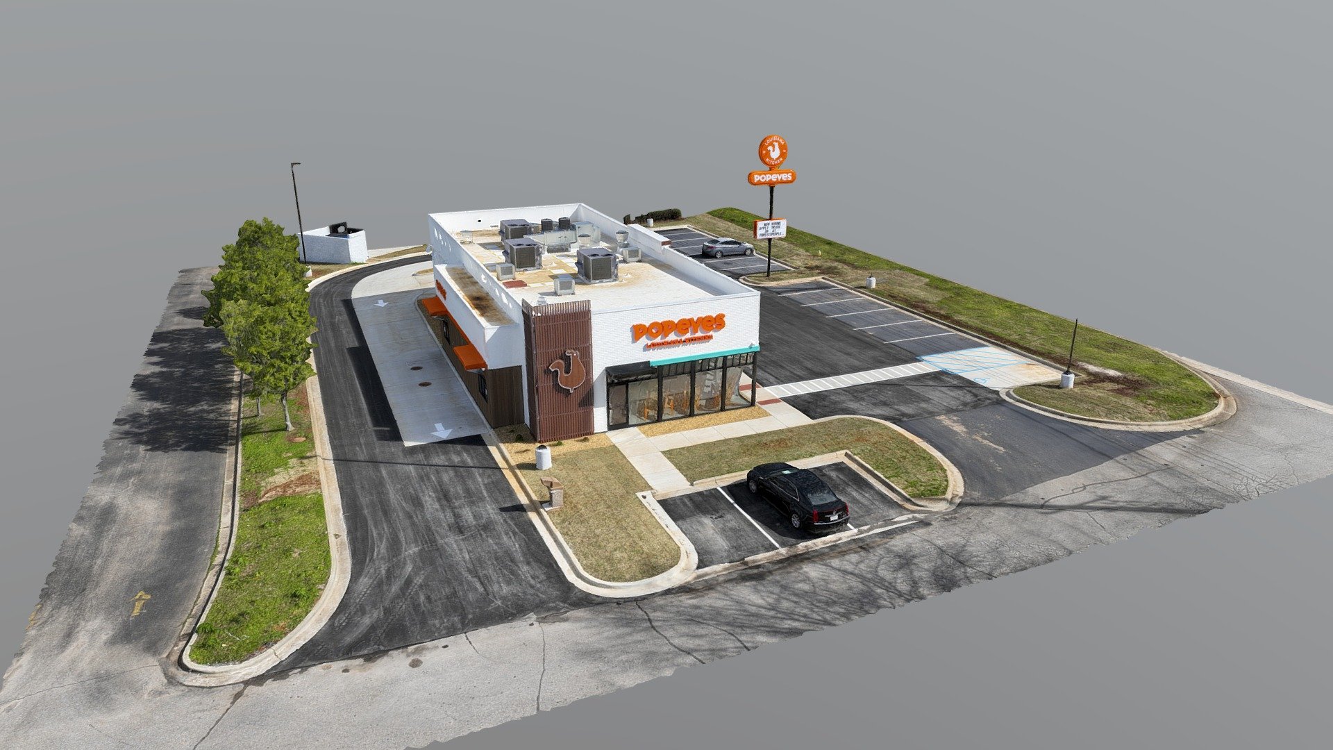 Popeyes Chicken - Buy Royalty Free 3D model by johnnokomis [15bd2cc ...