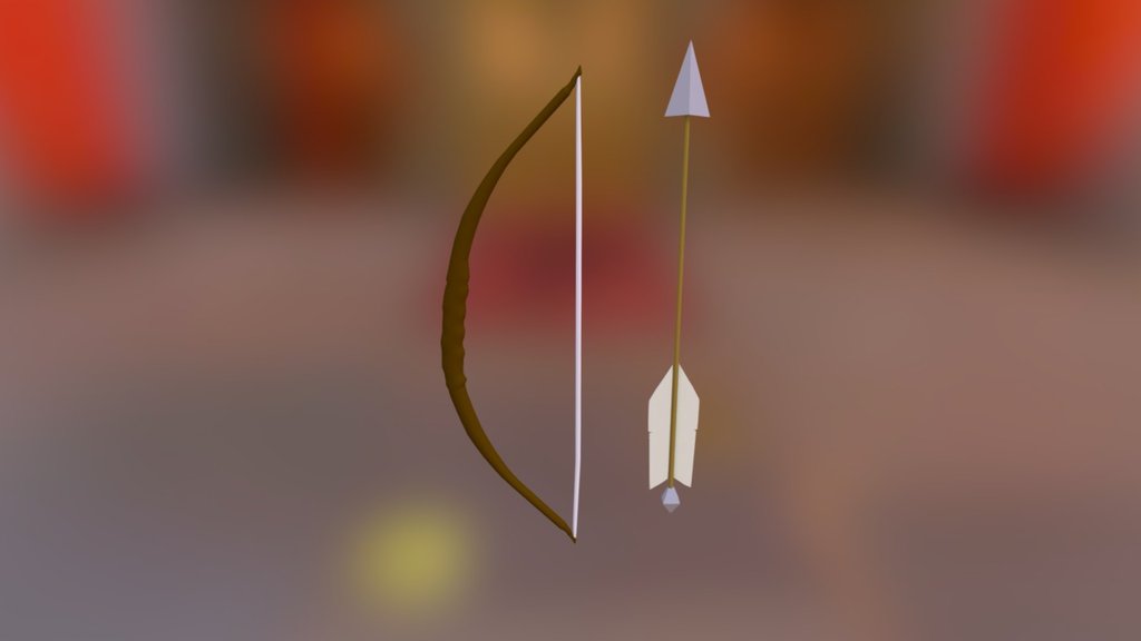 Bow and Arrow - 3D model by Jack Brown (@jackbrown) [15be00c] - Sketchfab