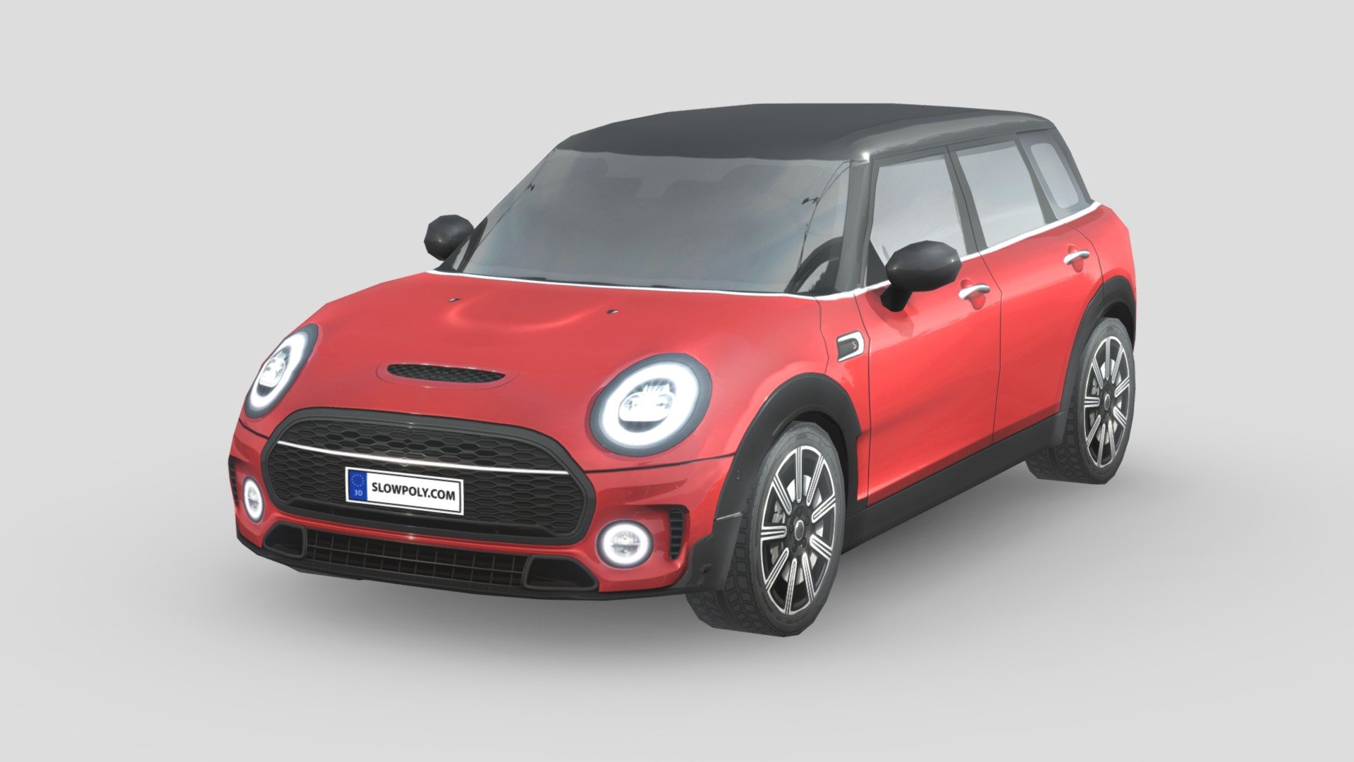Mini Clubman 2022 - Buy Royalty Free 3D model by slowpoly [15c071e ...