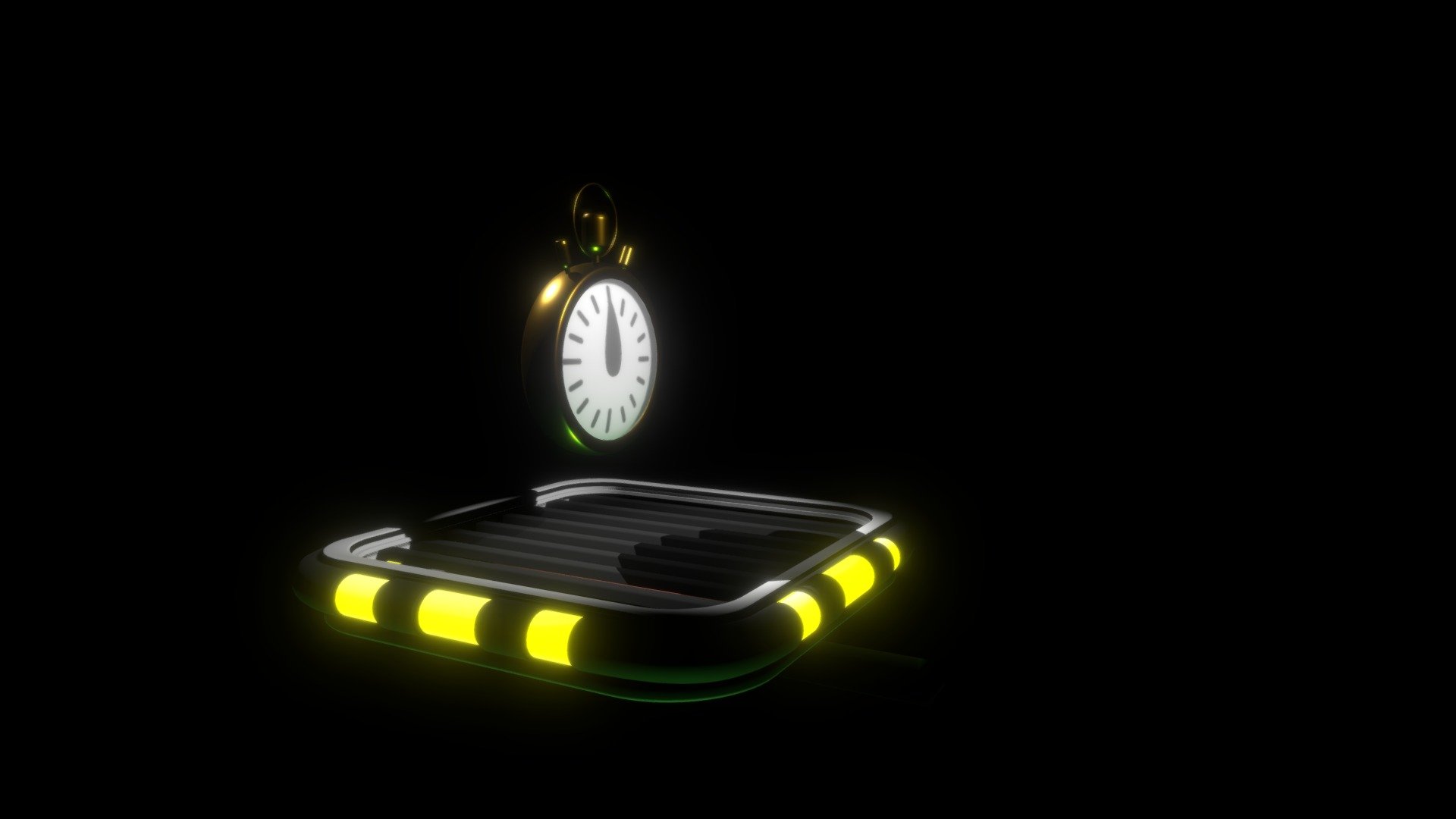 Crash Bandicoot timer and platform - 3D model by cloud (@cloudstormchnl ...