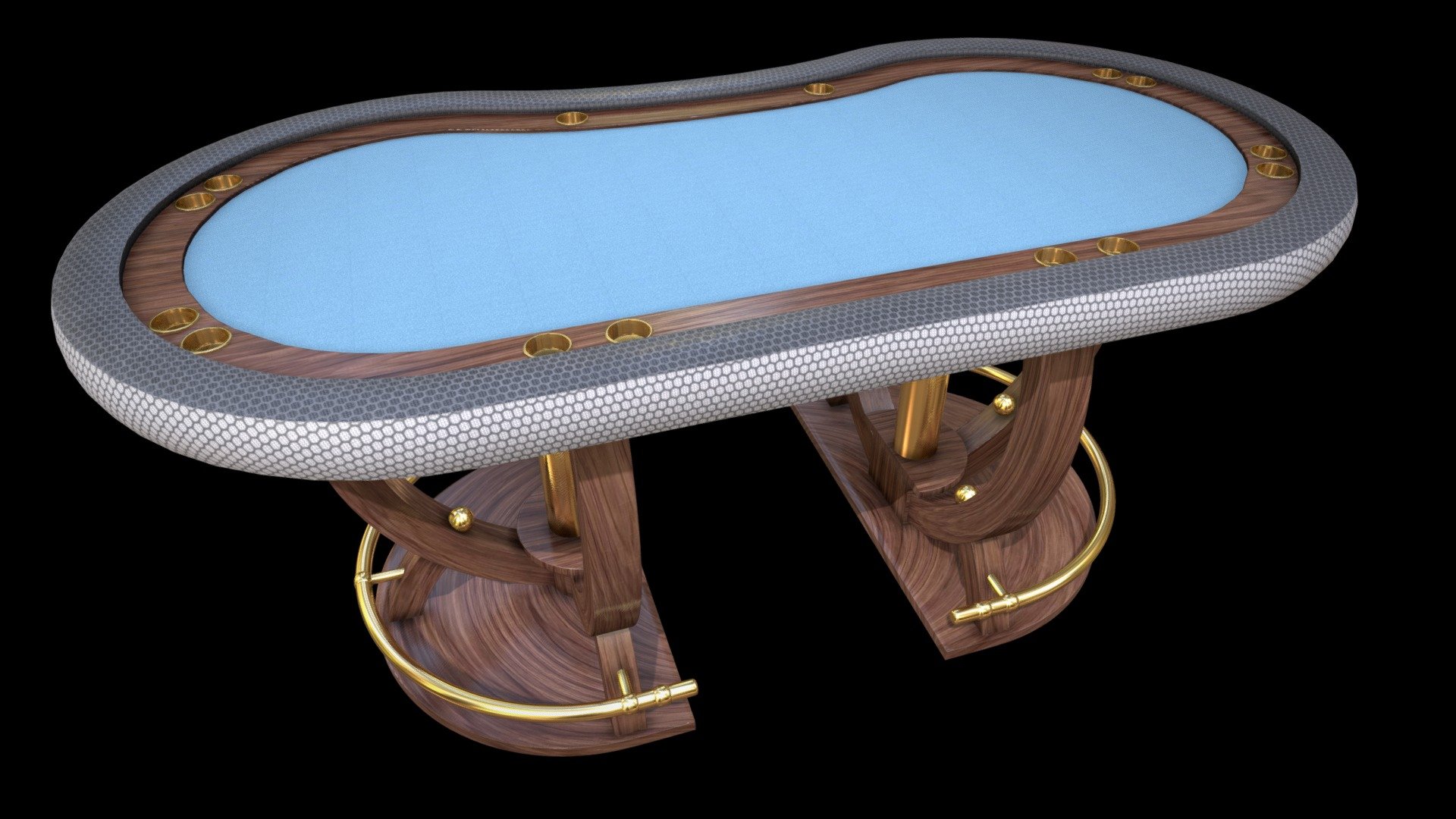 Poker Table - Buy Royalty Free 3D model by Ravi Jangid (@ravijangid.rv ...