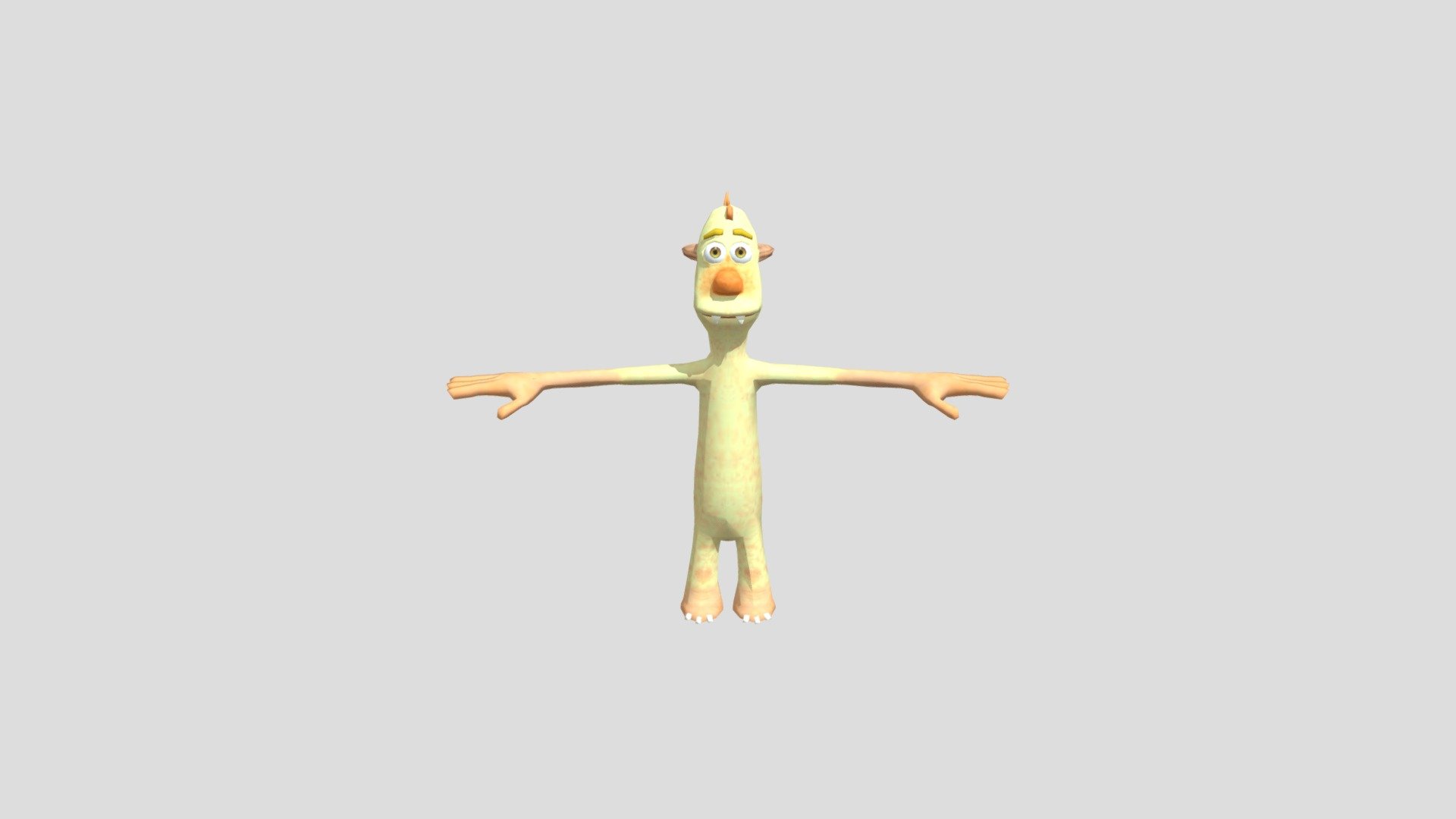 PlayStation 2 - Monsters Inc - Male 6 - Download Free 3D model by kyle ...