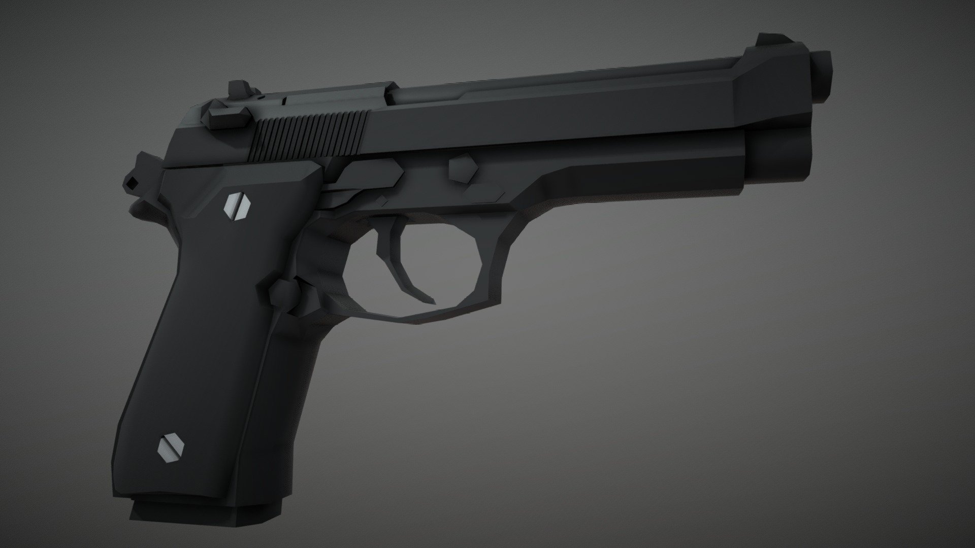 Low-Poly Beretta M9 - Download Free 3D model by notcplkerry [15c1e7b ...