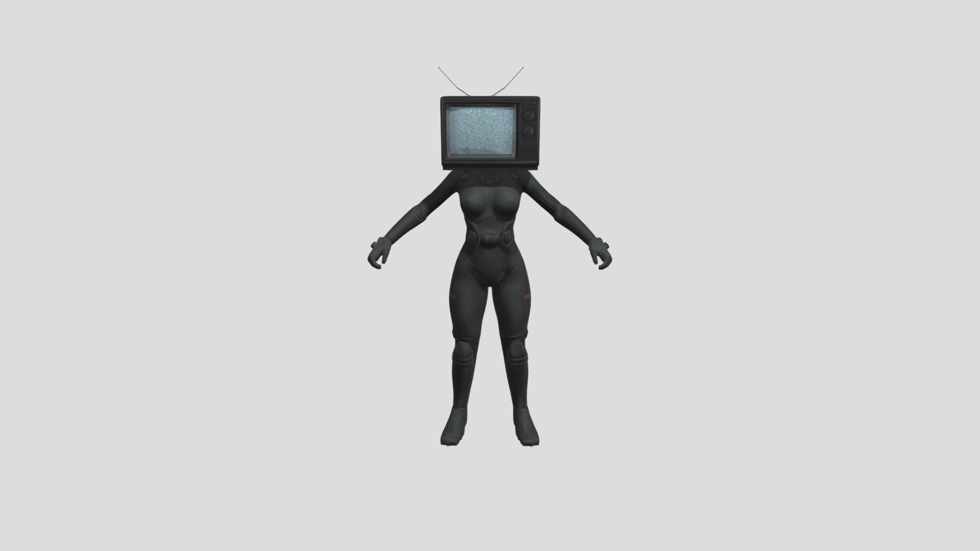hot-tv-woman - 3D model by nameis1942 [15c2046] - Sketchfab