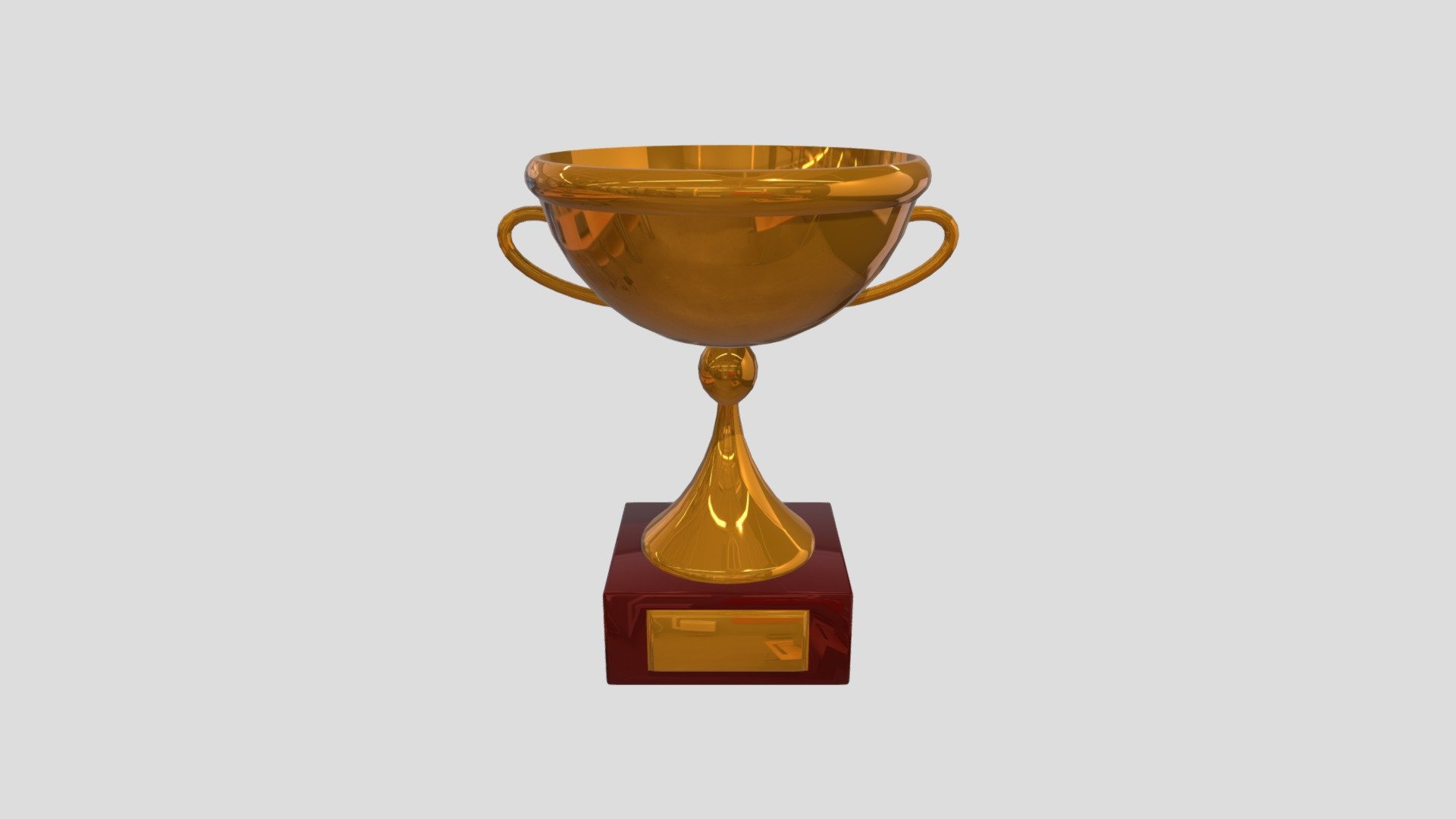 Trophy - Download Free 3D model by Akinremi [15c2626] - Sketchfab