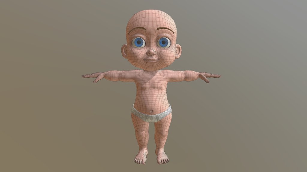 Baby - A 3D model collection by azhernan - Sketchfab