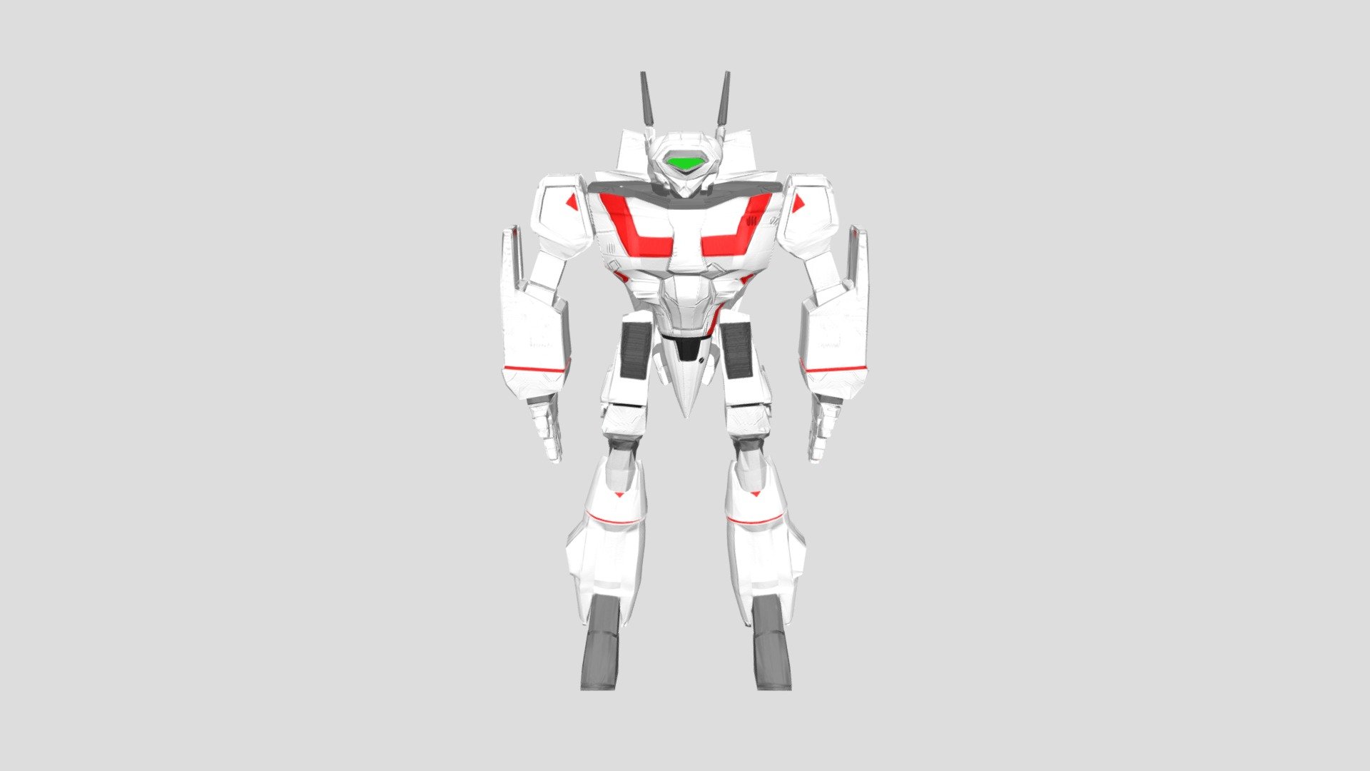 Robotech Battloid - 3D model by SianavaIV [15c48f6] - Sketchfab