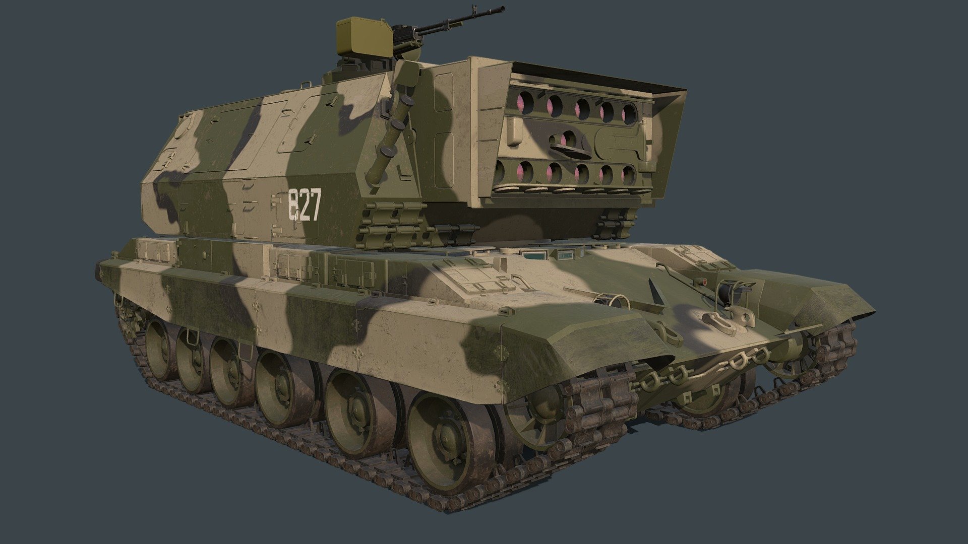 Laser tank 1K17 Szhatie - Buy Royalty Free 3D model by Tim Samedov ...