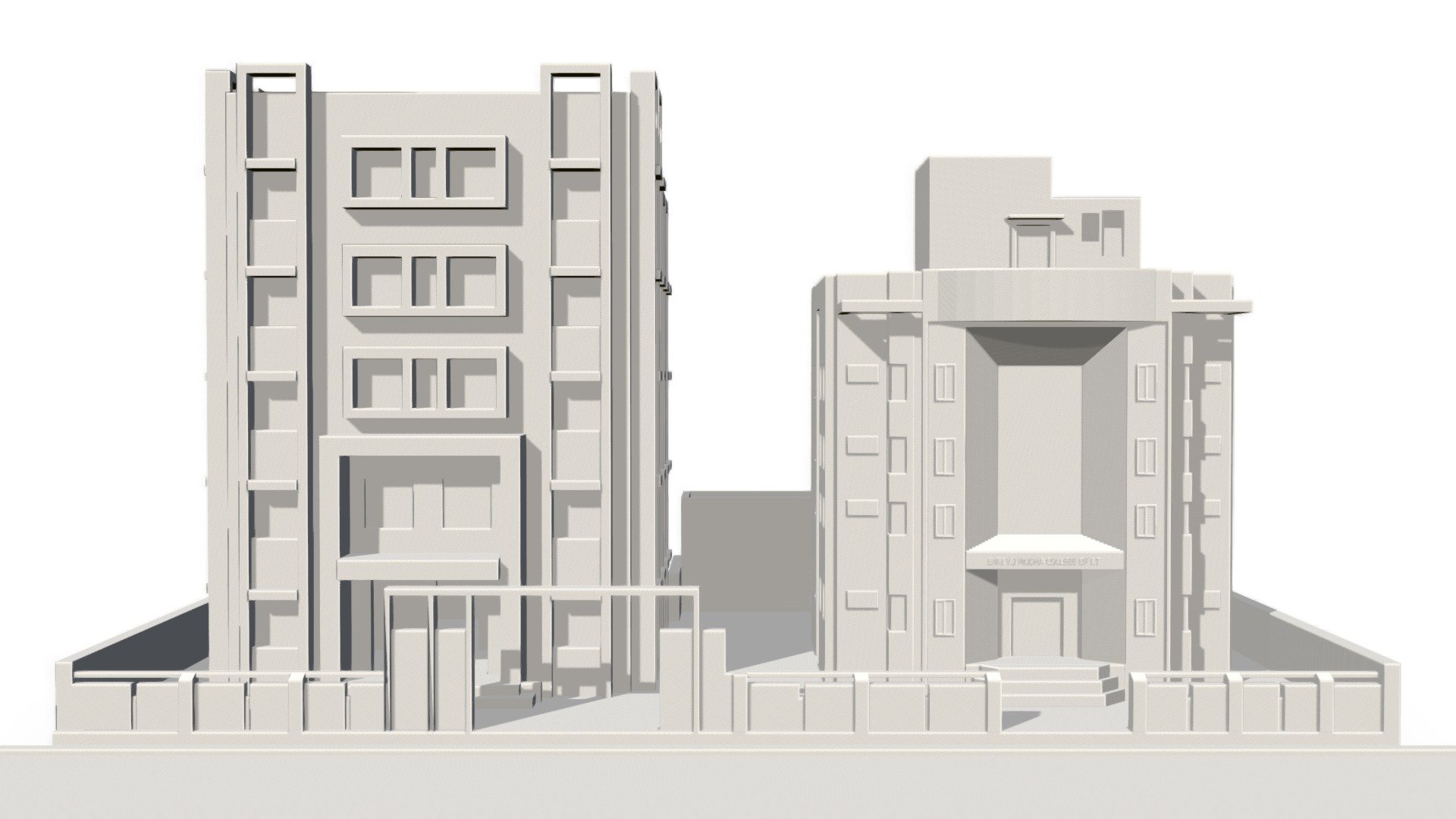 College - Download Free 3D model by Rudrakotiya [15c6798] - Sketchfab