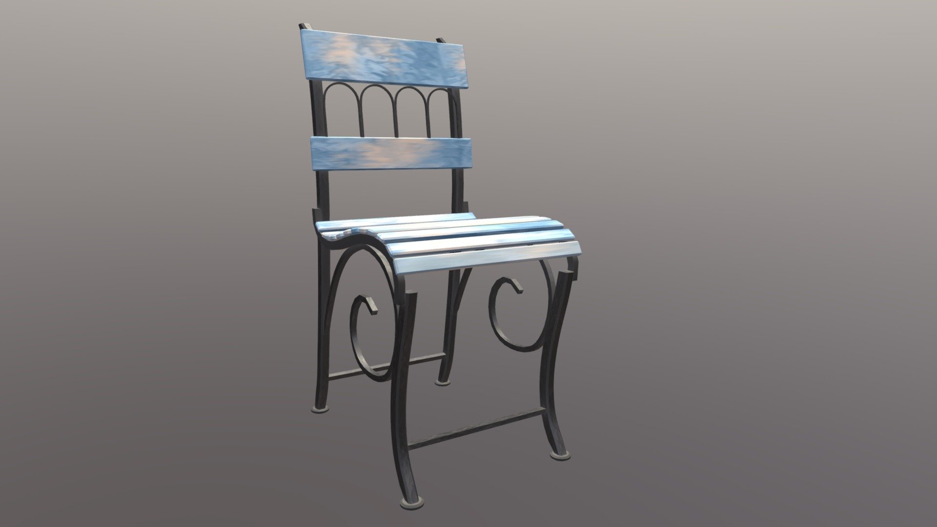 Victorian style chair - Download Free 3D model by Evie