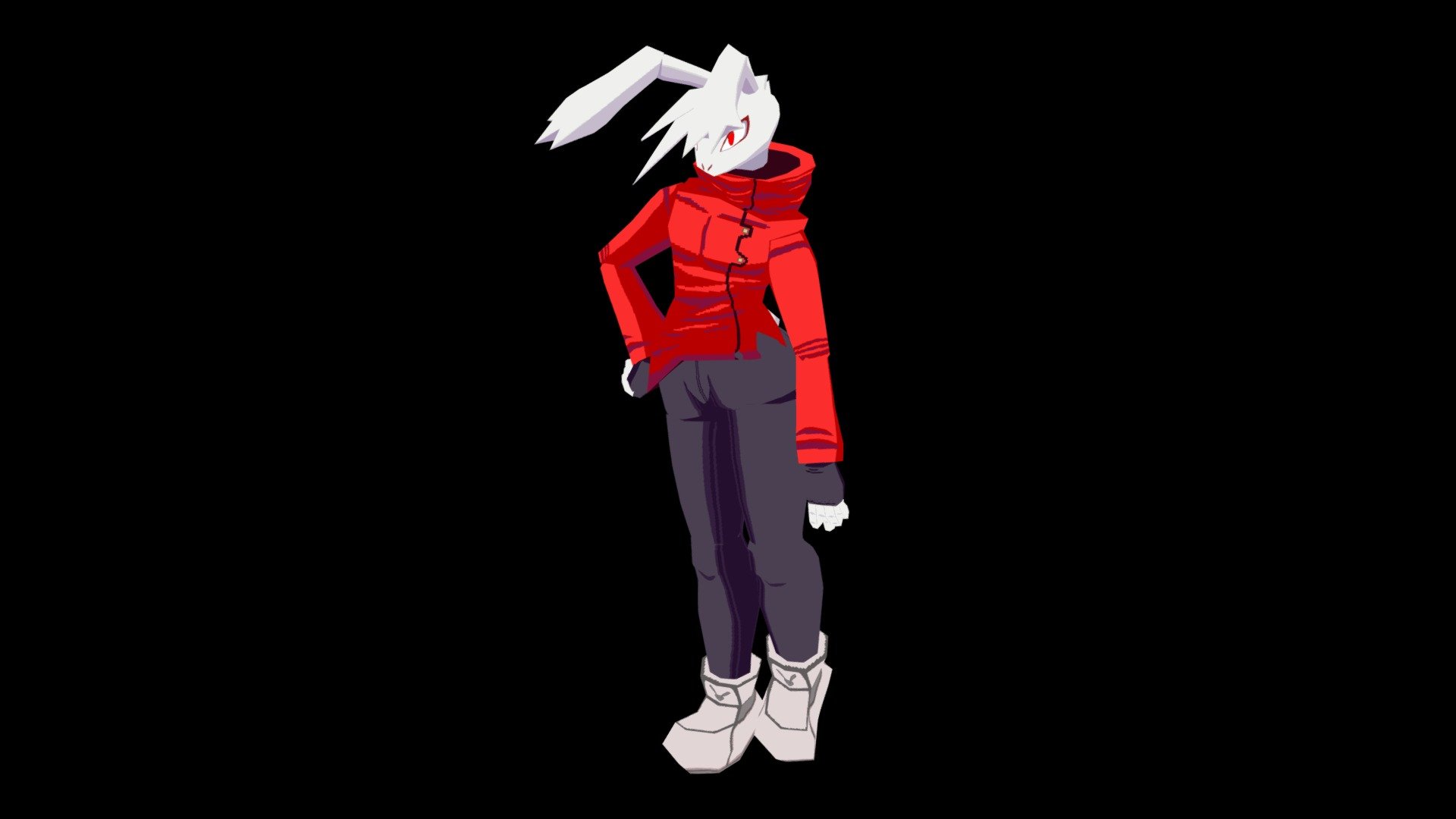 Bushido Bunny: Itsuki | Vtuber Model - 3D model by Nicobee [15c7fa4 ...