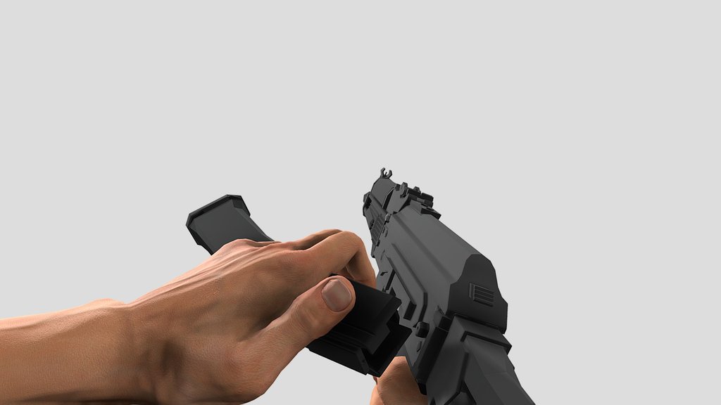 Gun Animations - A 3D model collection by p.polesskiy - Sketchfab