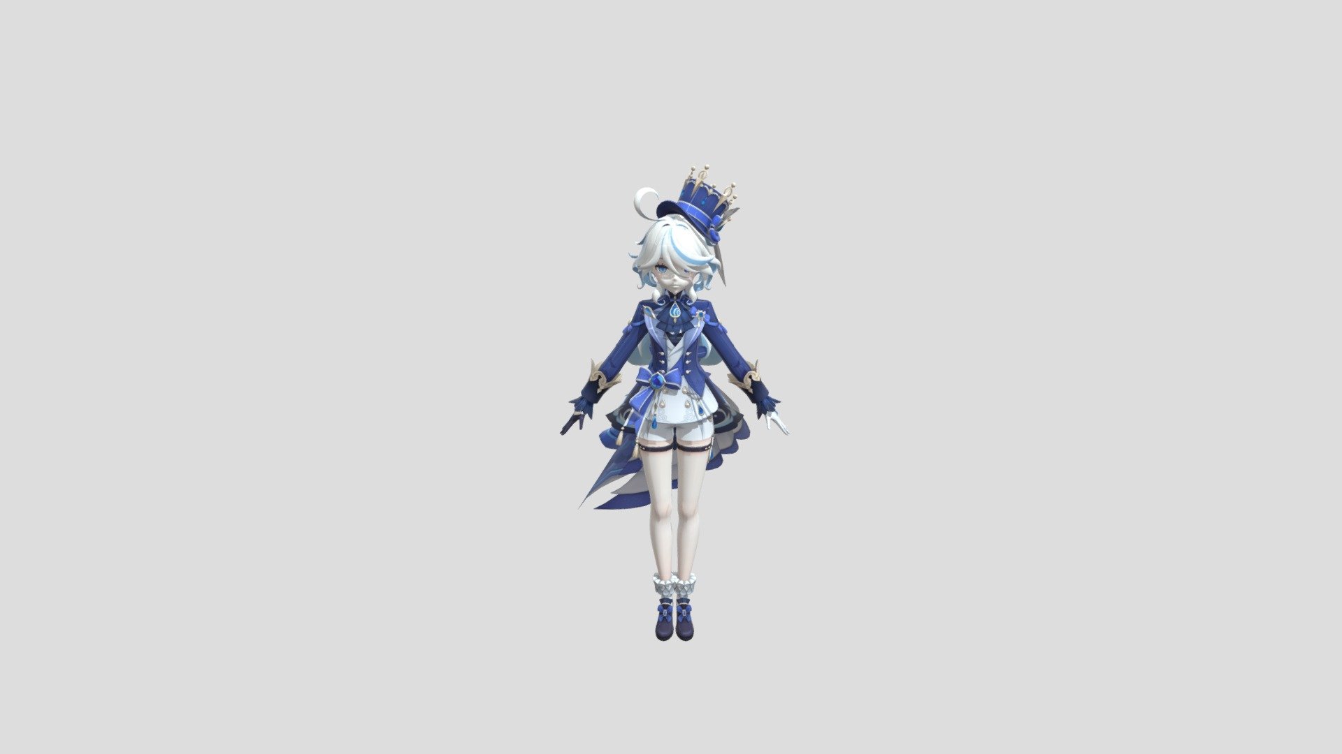 Furina - Download Free 3D model by Freaky Gamer (@davi13gb) [15c9fd4 ...