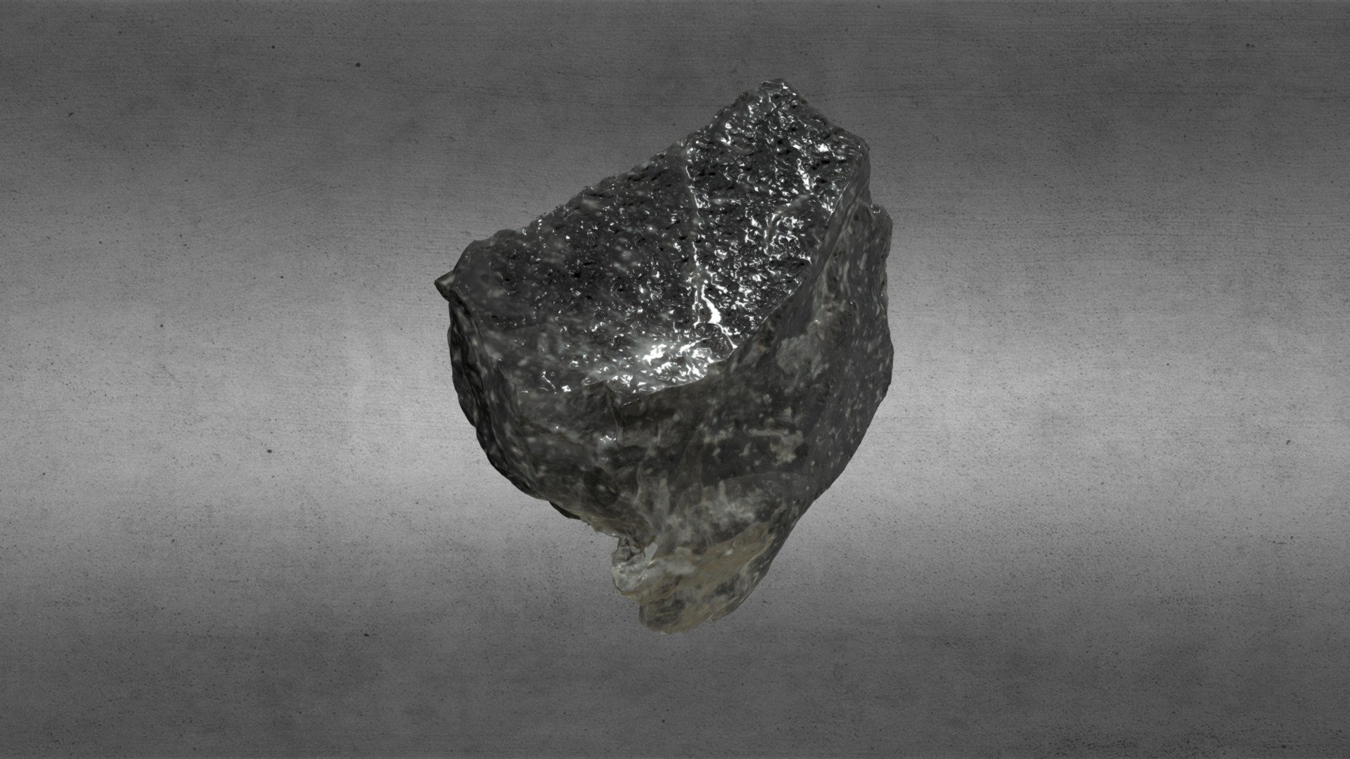 Lítico obsidiana Laguna del Maule (sin decimar) - 3D model by ...
