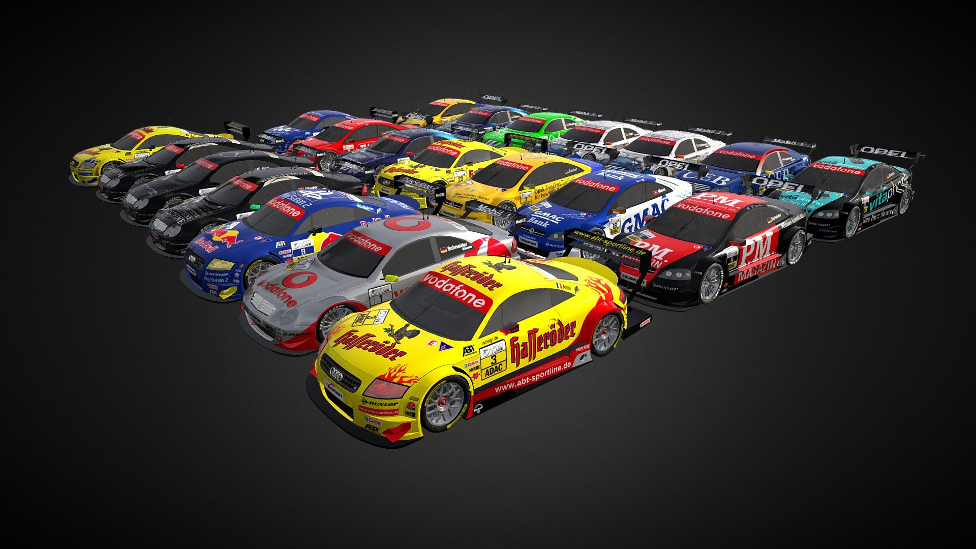 DTM 2002 Season Pack - Buy Royalty Free 3D model by jdaniel_92 ...