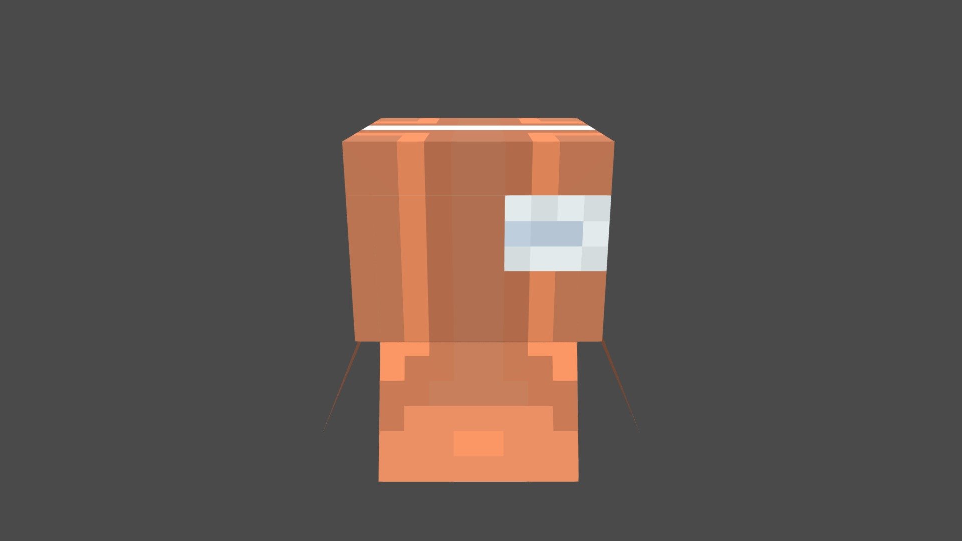 PandaSMP Doboz sapka - 3D model by Domi29_01 [15ce89c] - Sketchfab