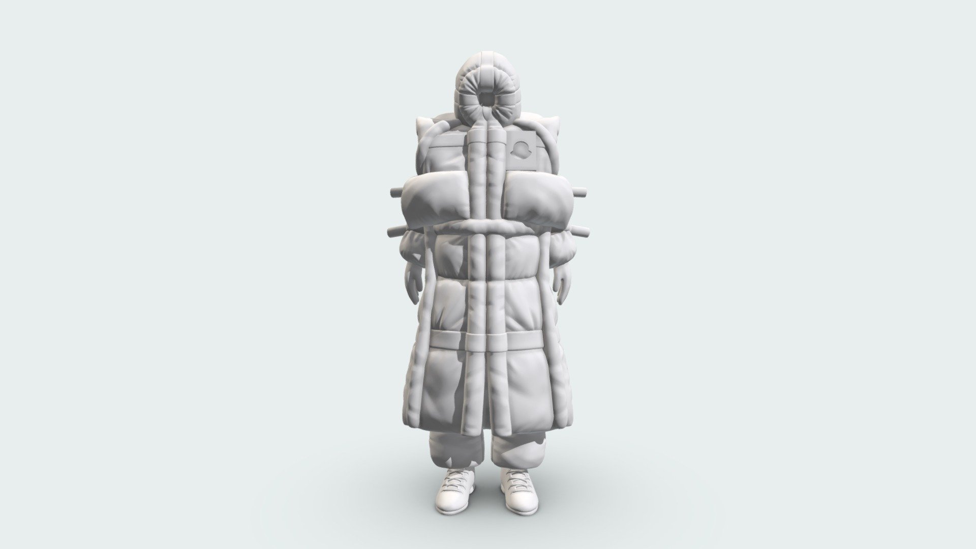 Moncler PillowMan - 3D model by HansBoodtMannequins [15ceac7] - Sketchfab