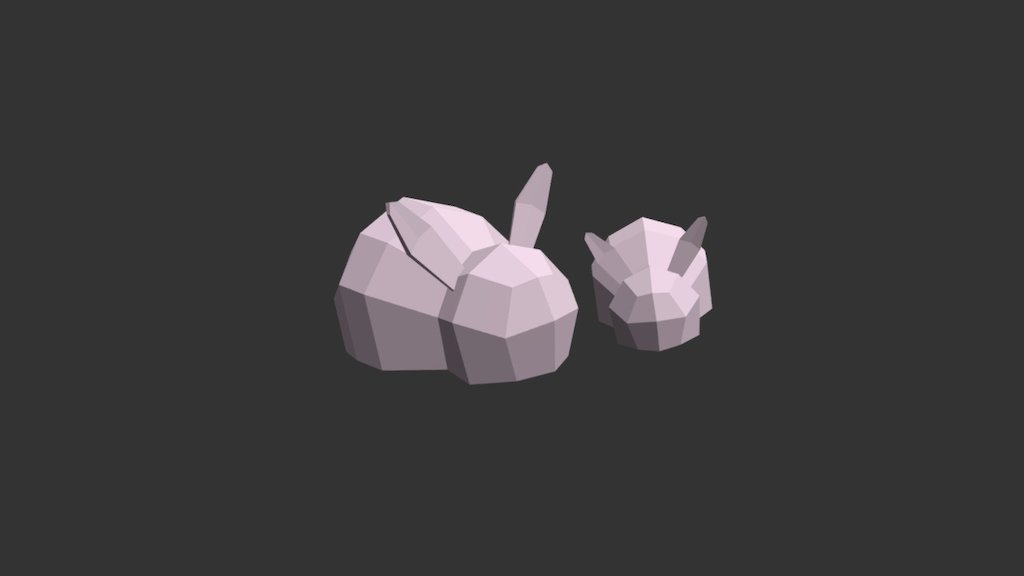 Medieval Fantasy_Rabbits - Download Free 3D model by Kimberly Nky (@nky ...