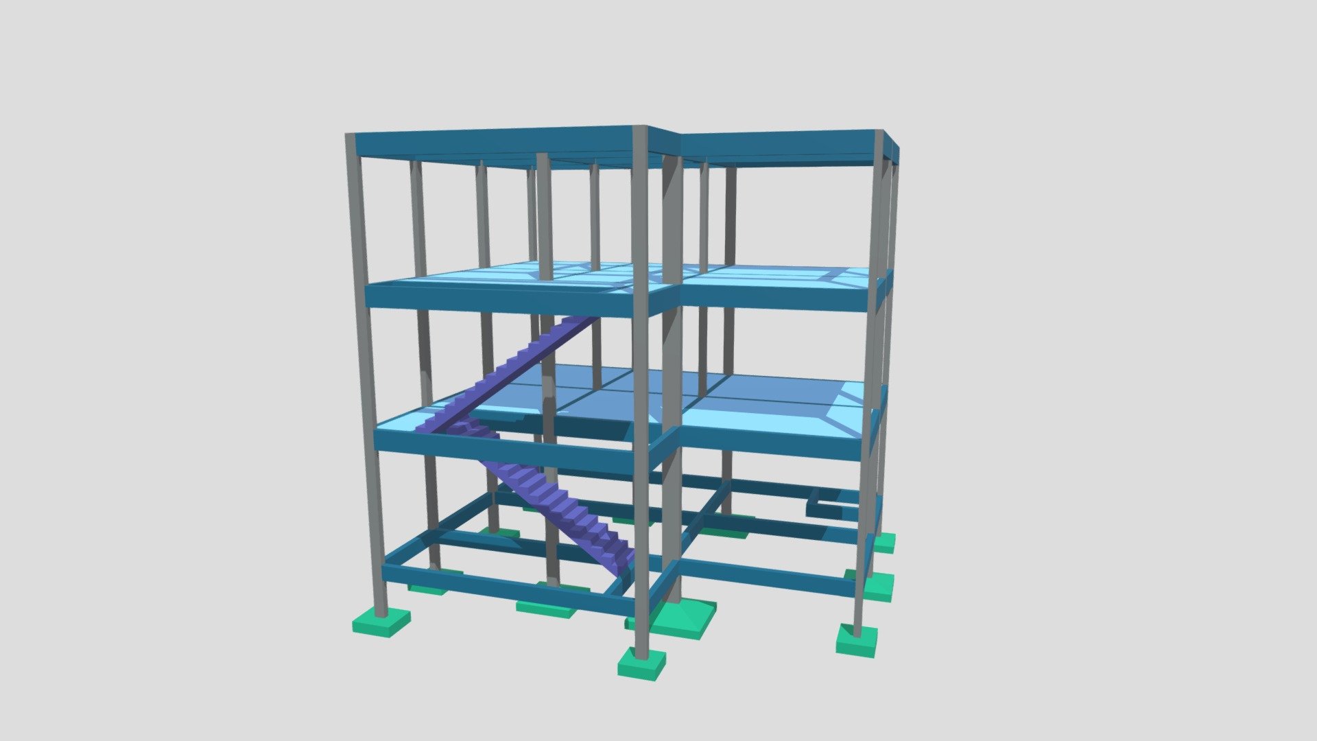 3D ESTRUTURAL J - 3D model by ivocotrim17 [15cf015] - Sketchfab