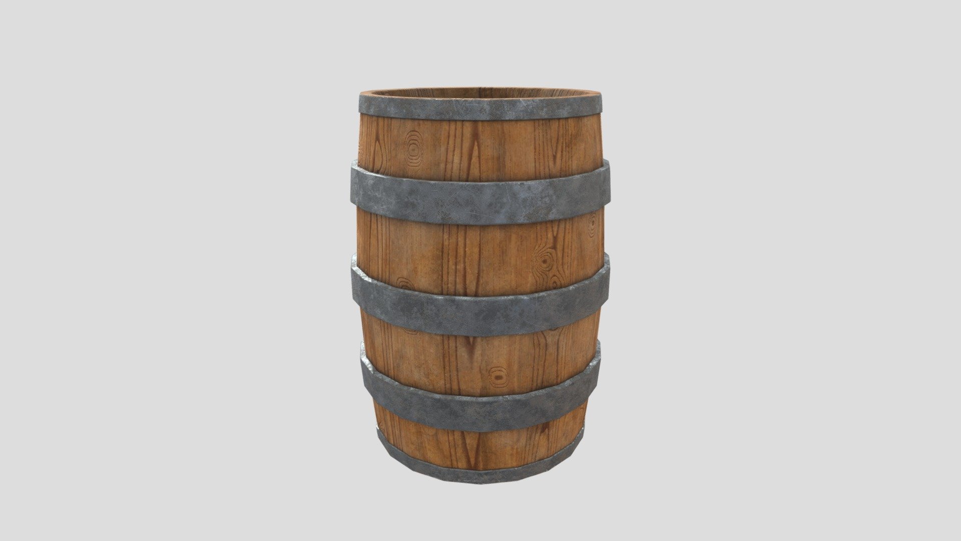 Modeling - Barrel - 3D model by GuroHS (@Elev_FagskolenKristiania ...
