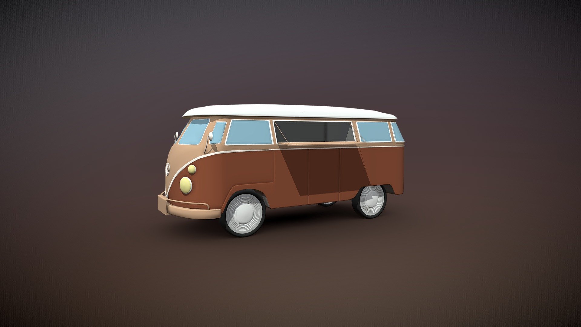 Vintage Van - Download Free 3D model by David Matias (old acc) (@MrWick ...
