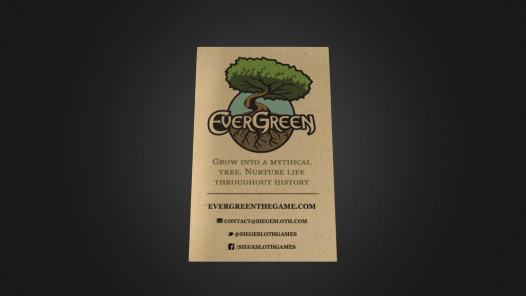 Evergreen 2016 Card Mockup - 3D model by siegeslothgames [15d0898 ...