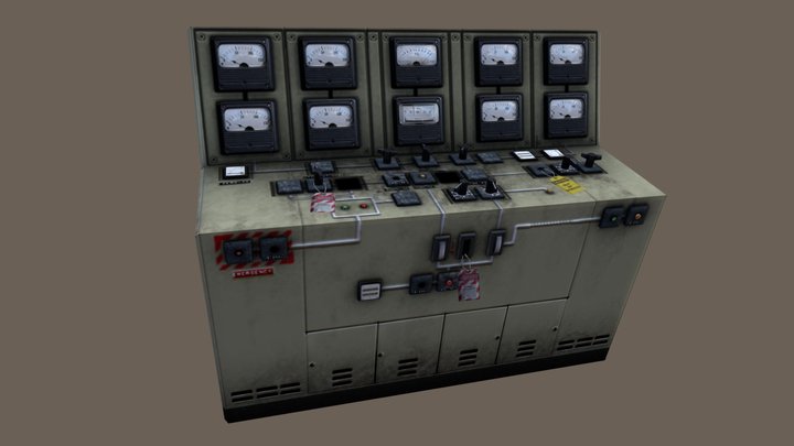 Controlpanel 3D models - Sketchfab
