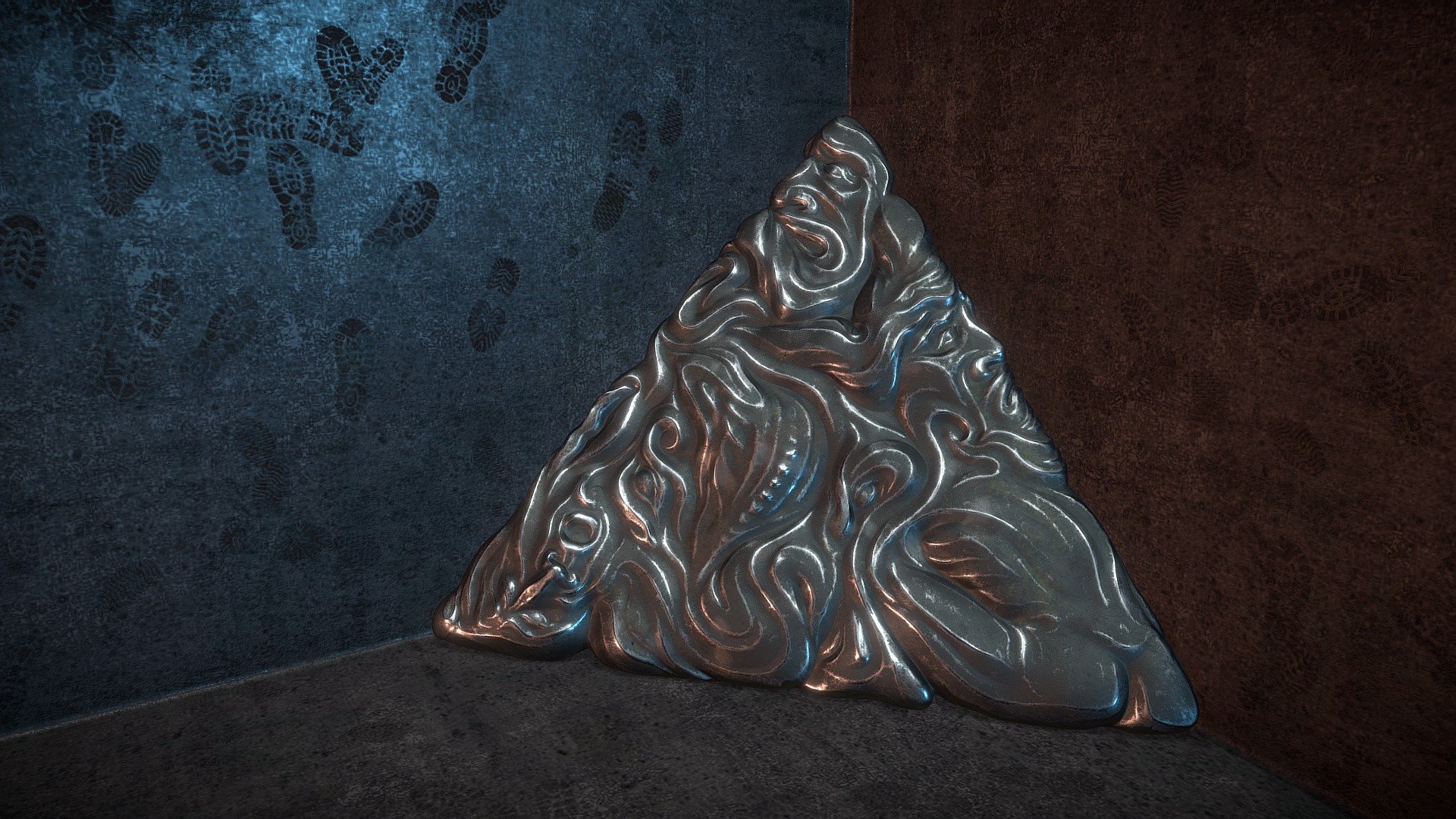 Corner Relief - 3D model by bogesz [15d41ae] - Sketchfab