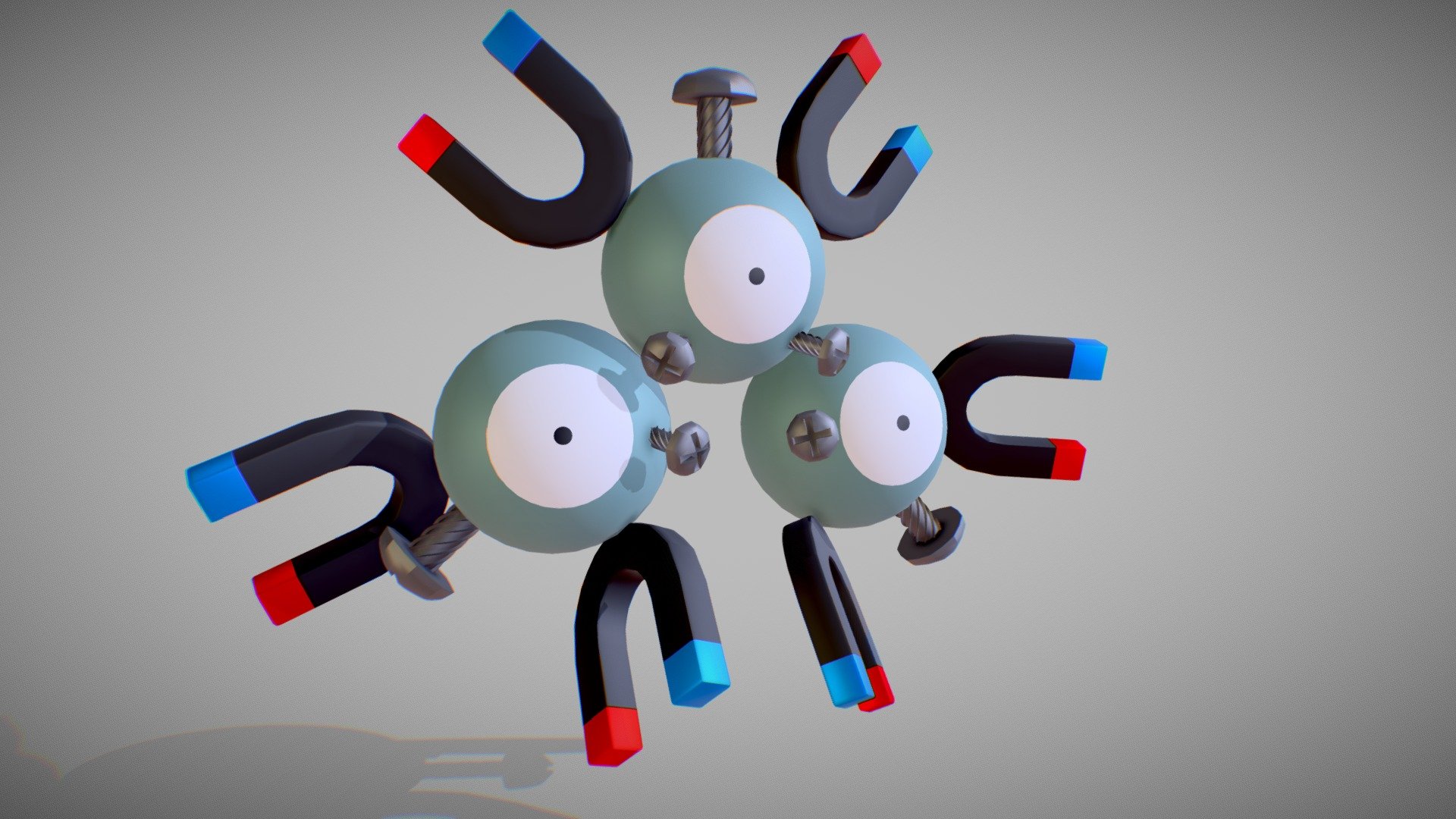 Magneton Idle Animation - 3D model by Ruan.Marques [15d446a] - Sketchfab