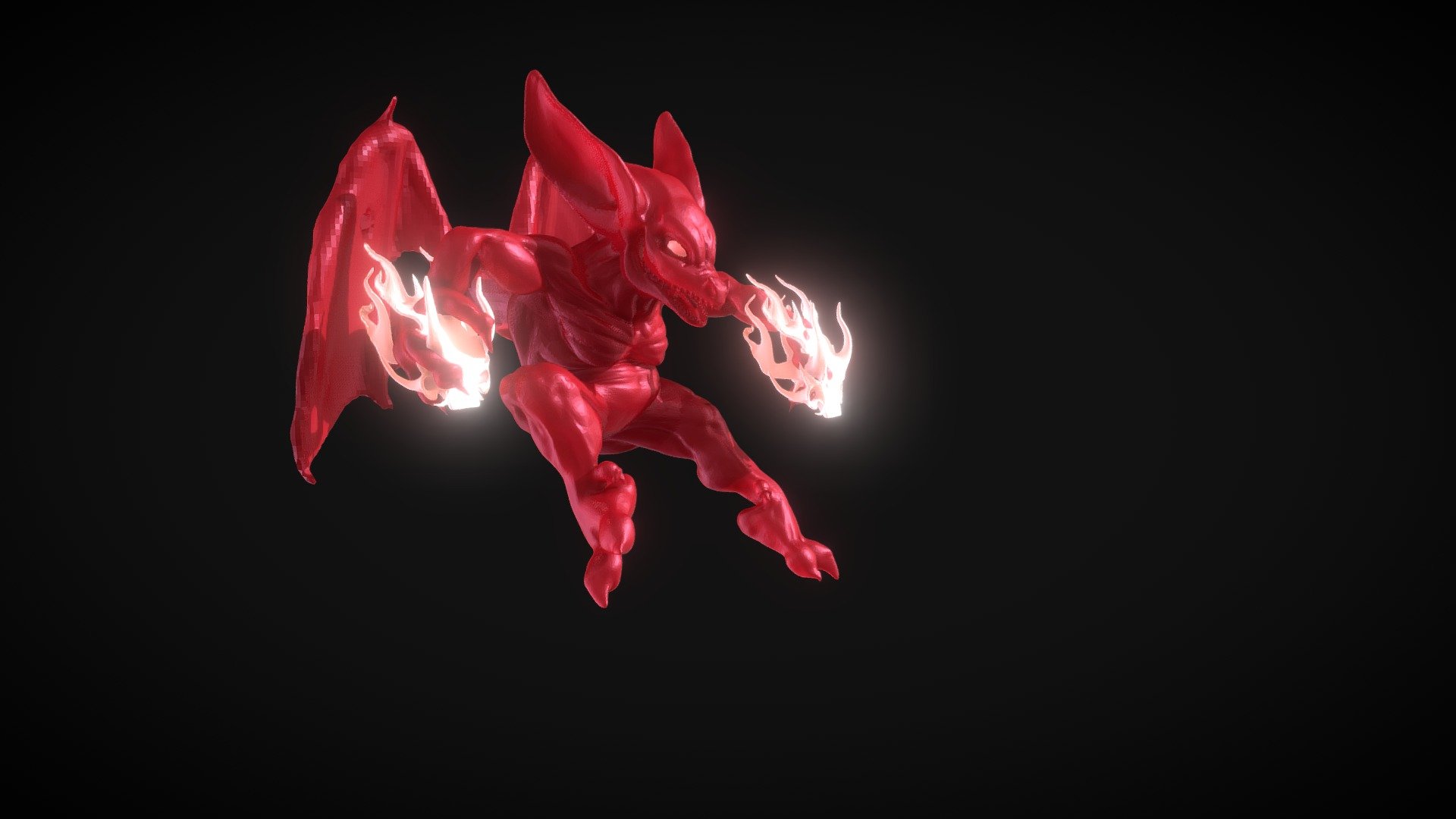 Fire Imp Study - Download Free 3D model by SteveTheDragon [15d5138 ...